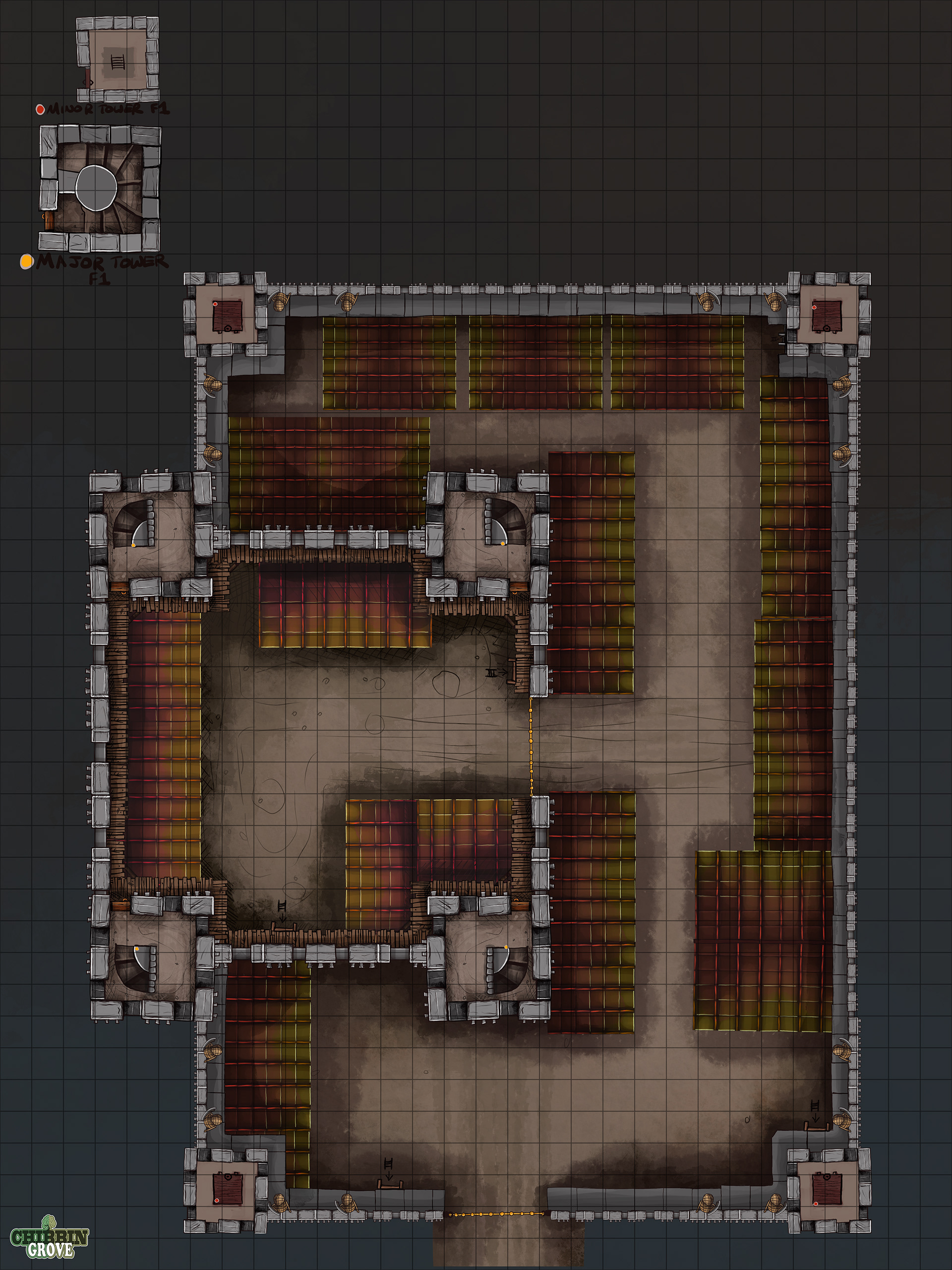 Chibbin Grove - Chibvember 2020 Day 4: Fortress