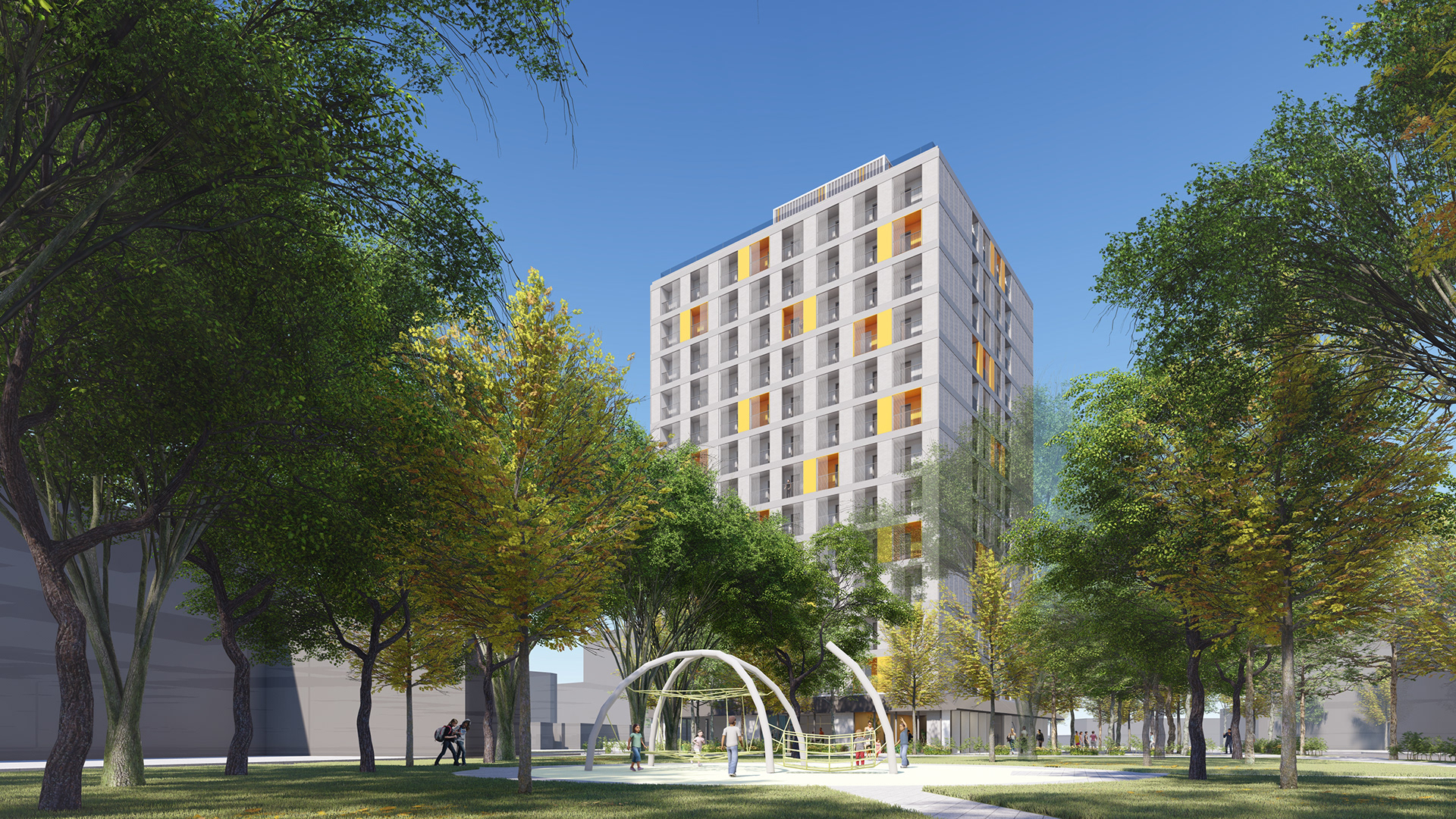 MAYU architects - Kaohsiung Xuefu Circular Housing