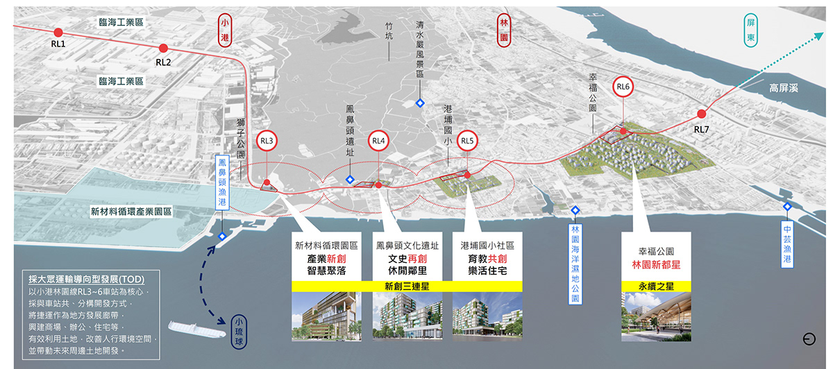 MAYU architects - Kaohsiung MRT Red Line Extension Basic Design