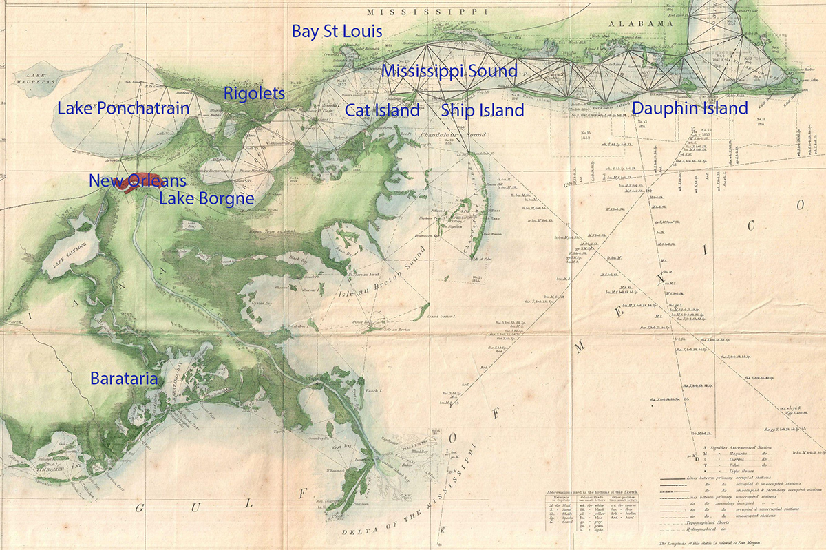 Coastal Wanderer - The Pirate Jean Lafitte