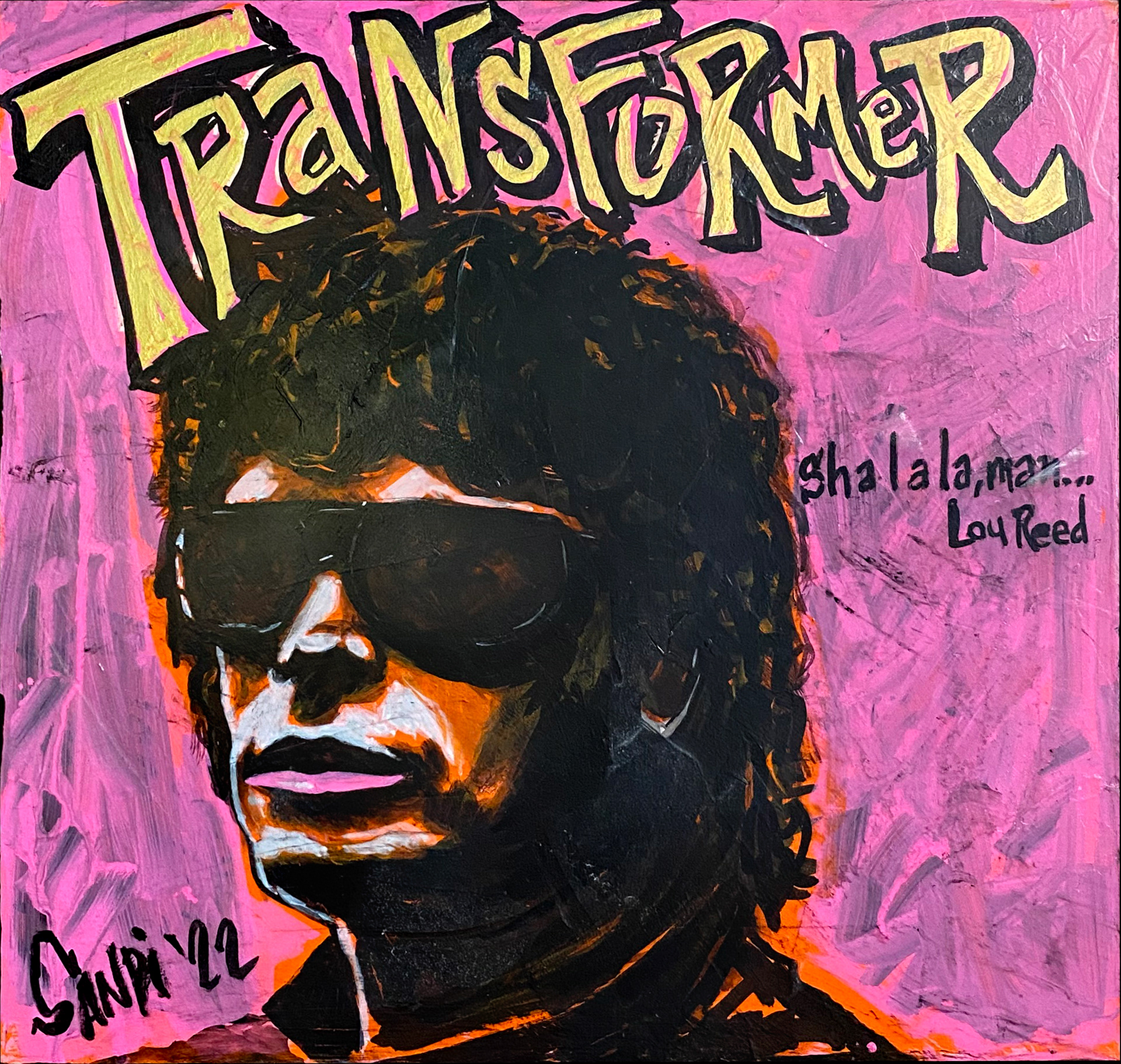 Sandi Sullivan Fine Art - Lou Reed - Transformer
