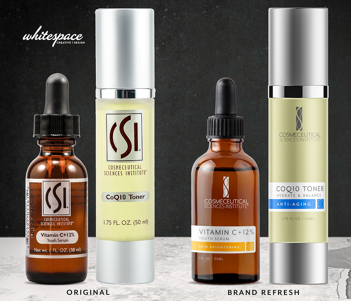 Whitespace Creative Design, Inc. - CSI: Brand & Label Refresh