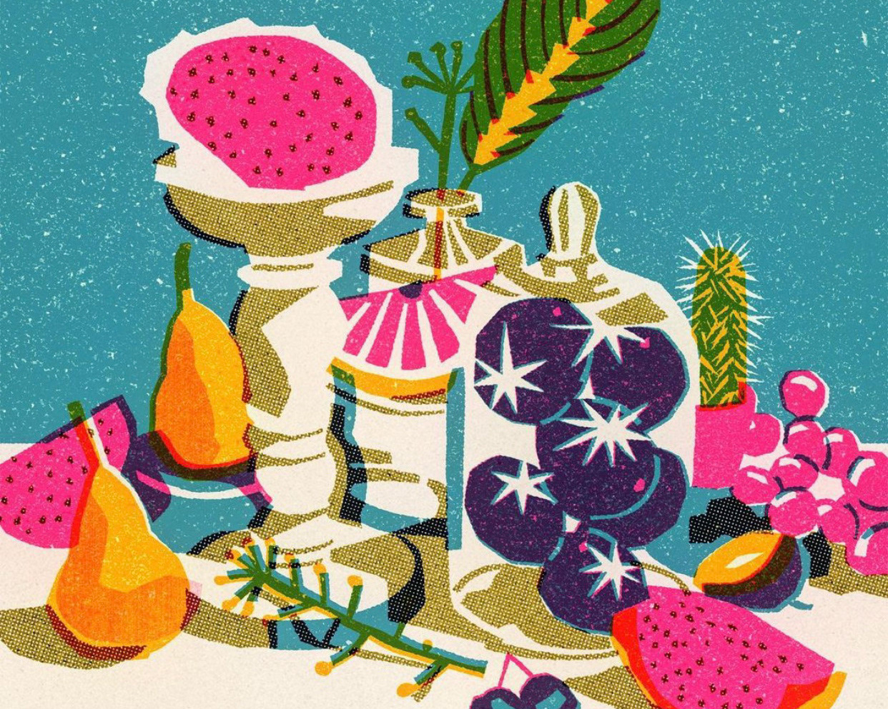 Illustration by Asahi Nagata - Lucy and Yak x Asahi Nagata