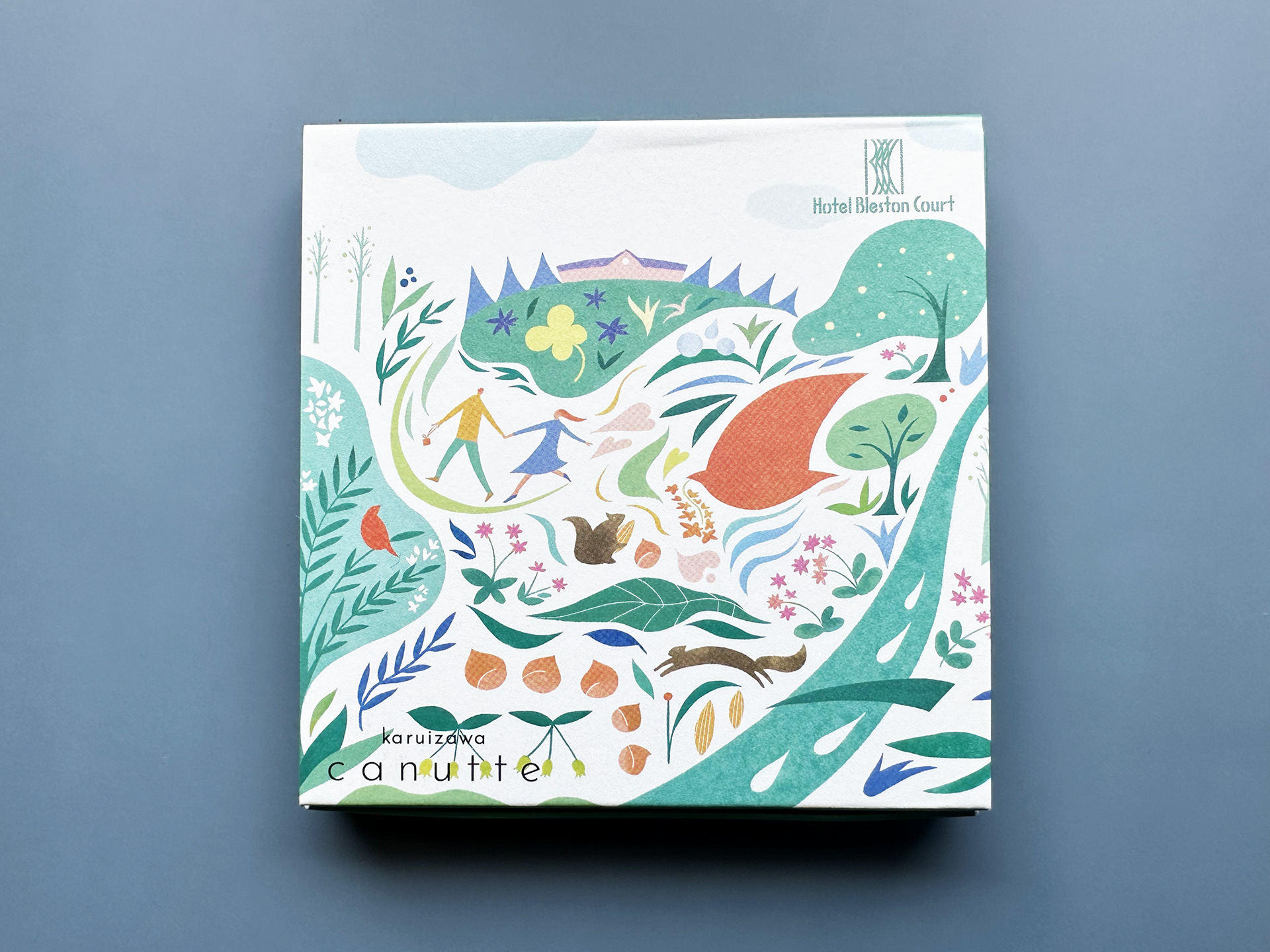 MIKI HANYU Portfolio - illustrations for Karuizawa Hotel Bleston Court