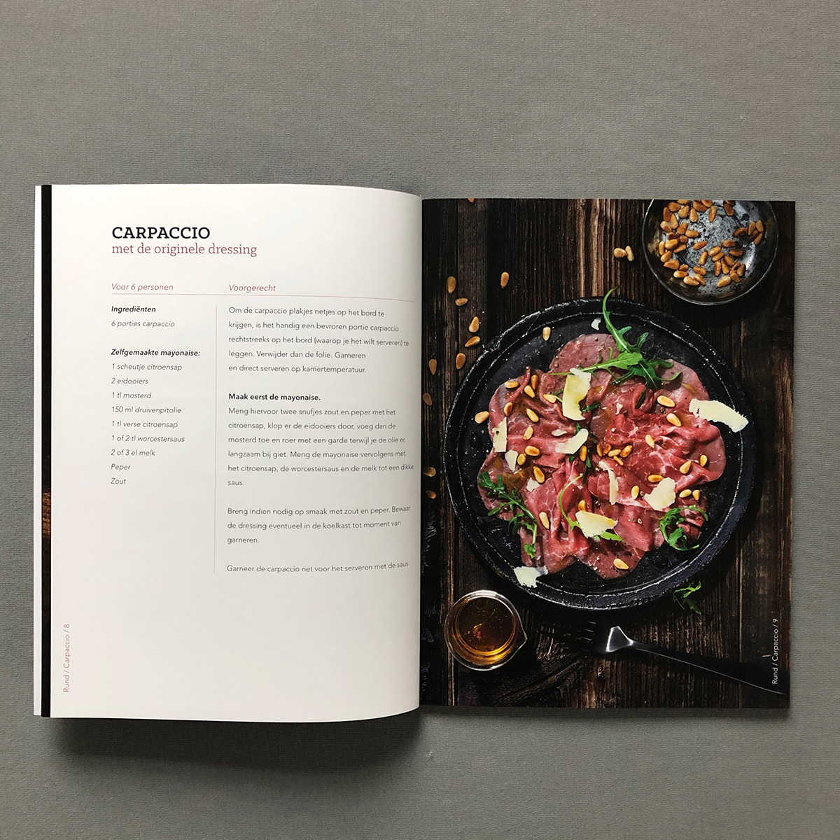 Niels Graphic Design - Kookboek The Meatlovers