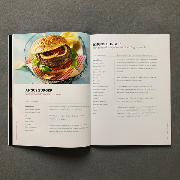 Niels Graphic Design - Kookboek The Meatlovers