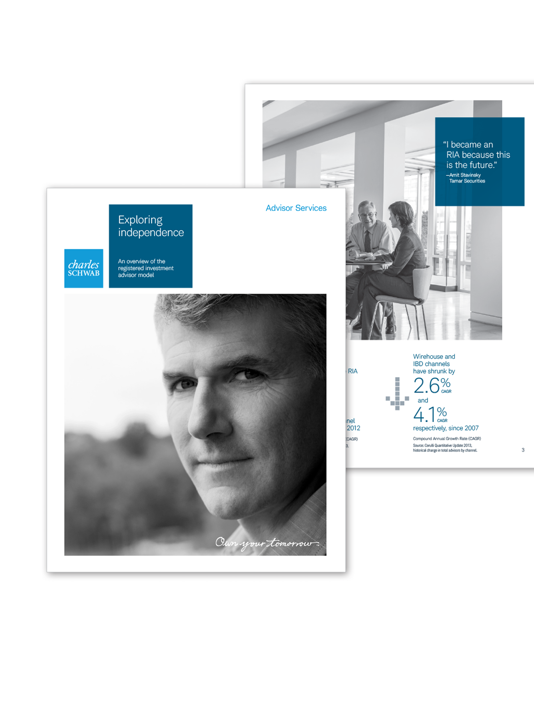 Corey Shields - Schwab AS Exploring Independence campaign