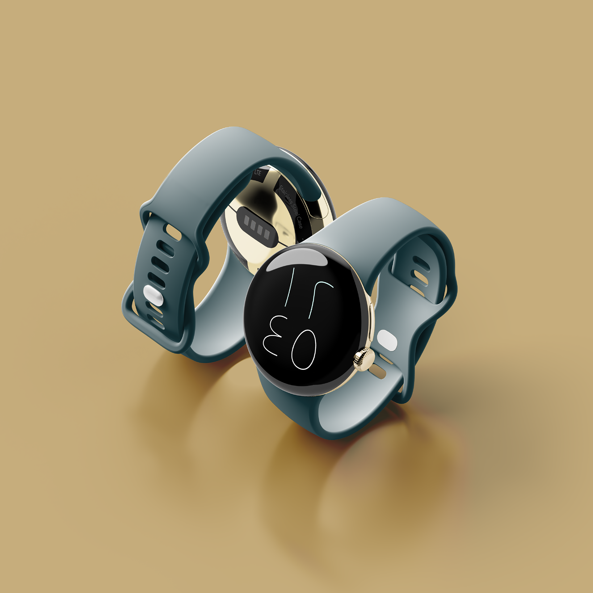 Mohamed Gaber - Google Sans Clock