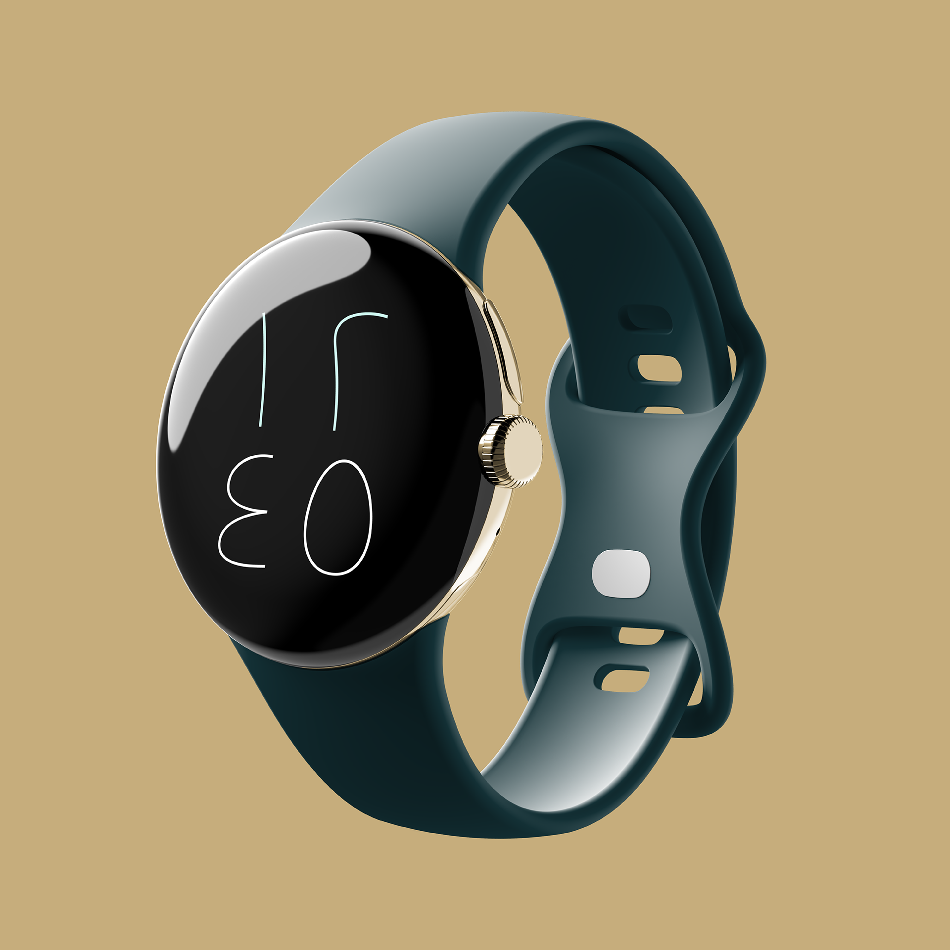 Mohamed Gaber - Google Sans Clock