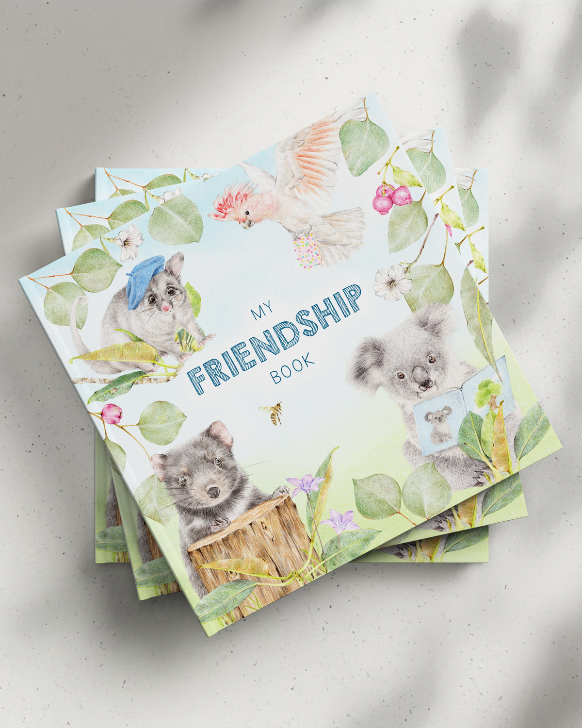 Carmen Hui - My Friendship Book Illustration
