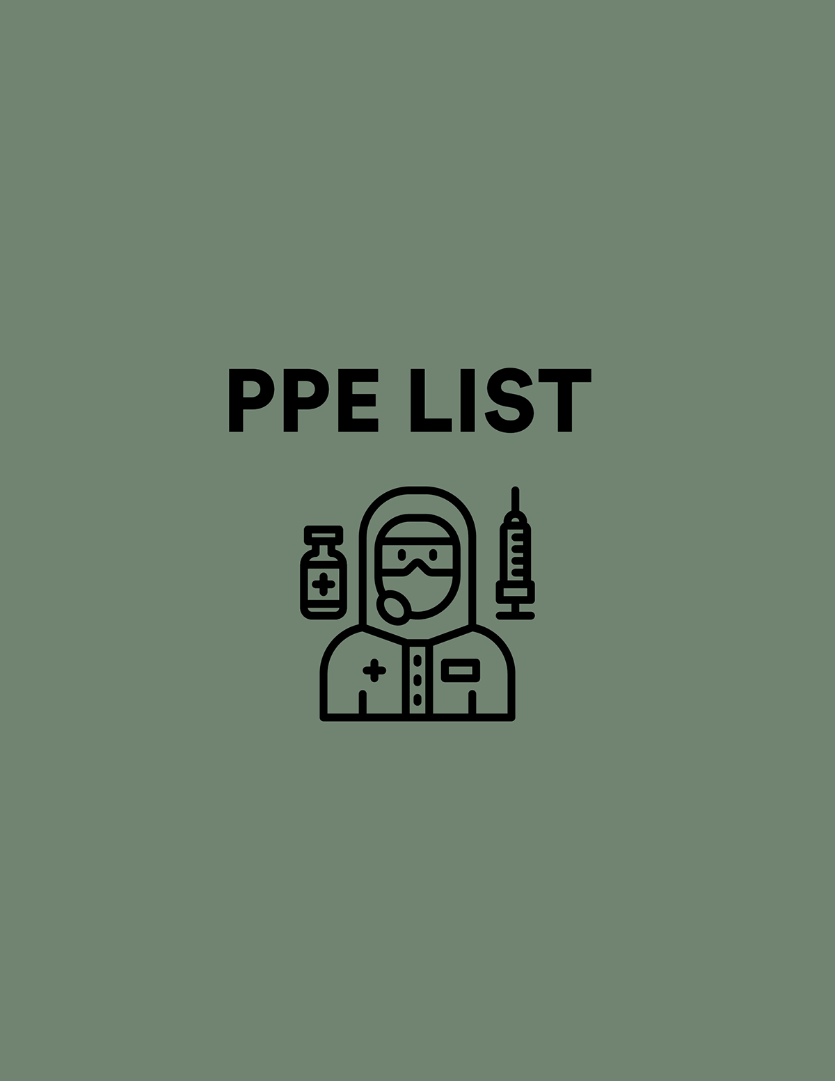 Safety Data Sheets for Aesop Auto - PPE List