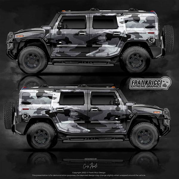 Frank Ricci Design - [Hummer H2] Urban Camo