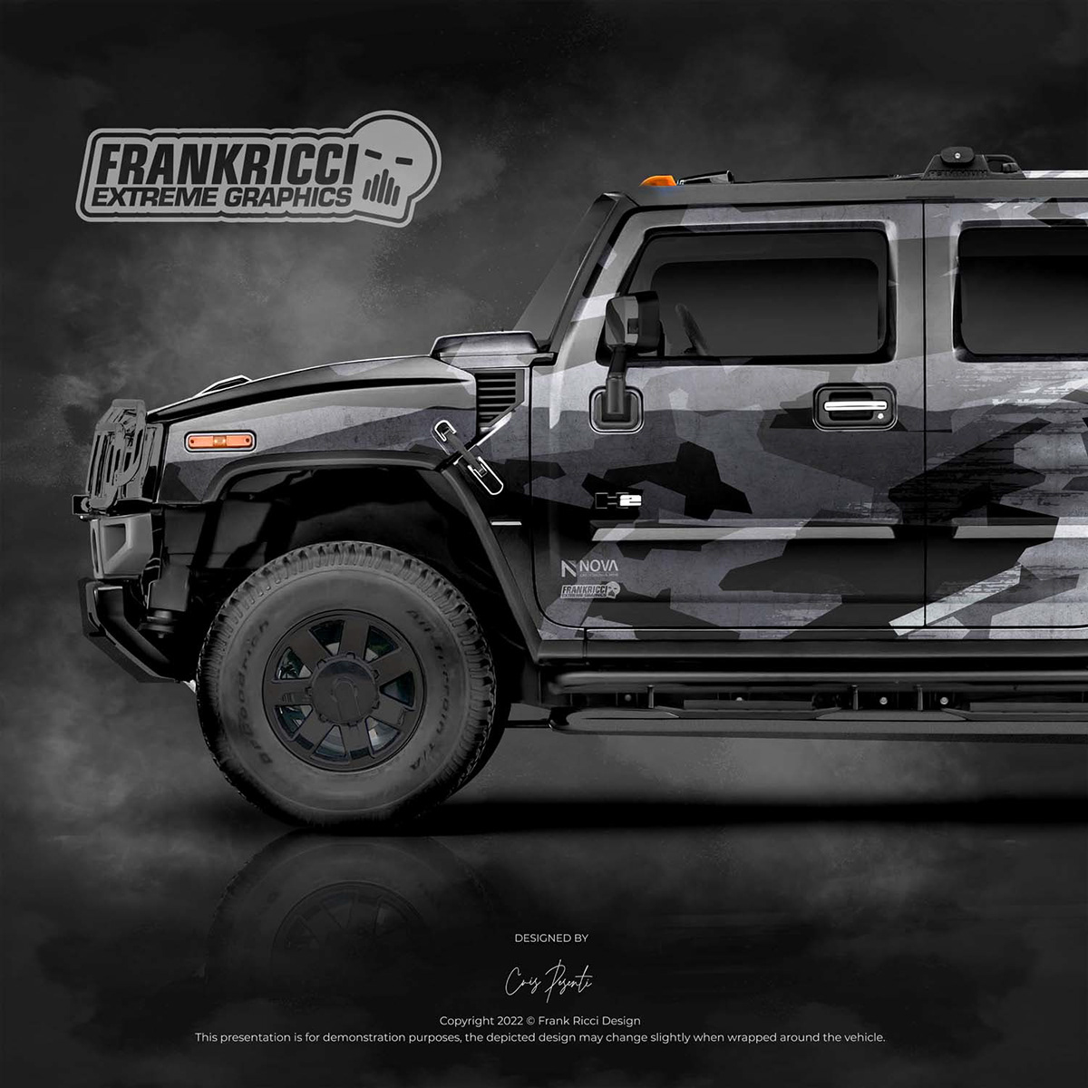 Frank Ricci Design - [Hummer H2] Urban Camo