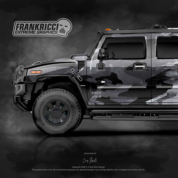 Frank Ricci Design - [Hummer H2] Urban Camo