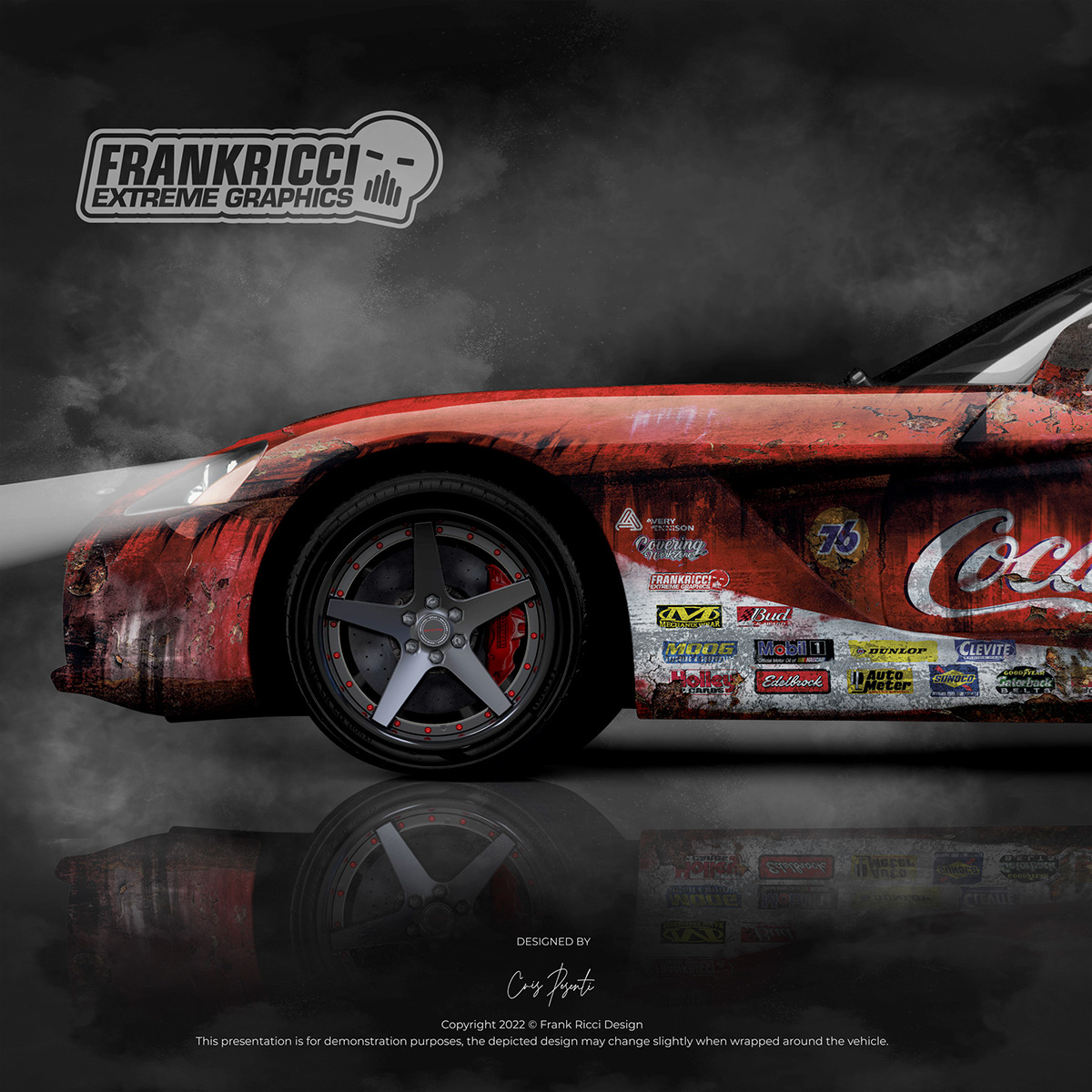 Frank Ricci Design - [Dodge Viper Convertible] - Vintage Coca Cola