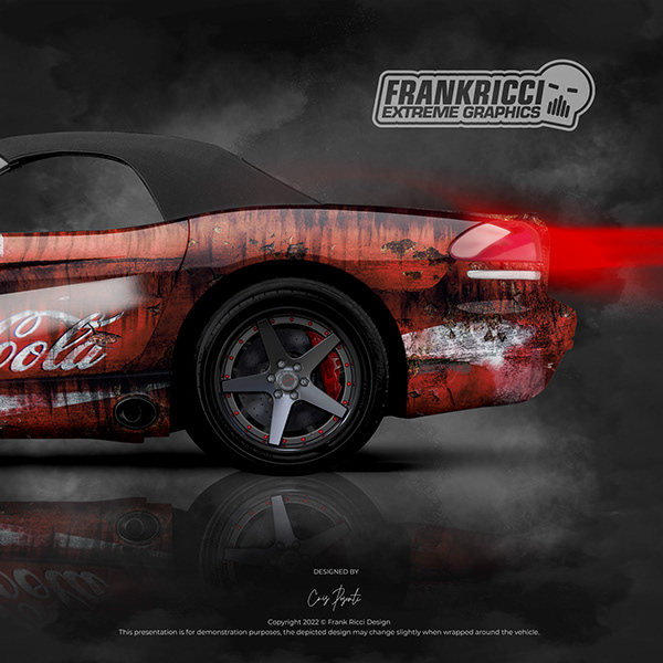 Frank Ricci Design - [Dodge Viper Convertible] - Vintage Coca Cola