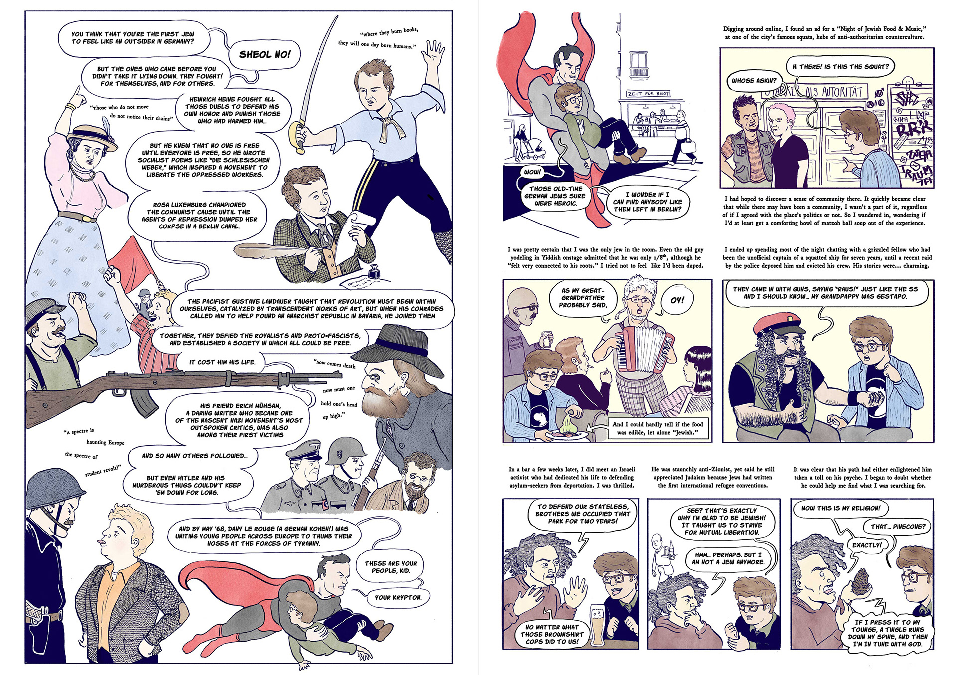 Leo Levy - 3. Comics für ecosign