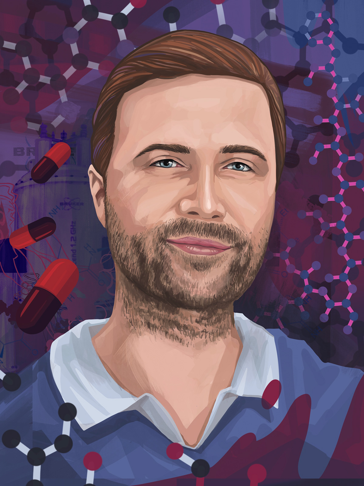 Kelly Stanford - Science Communicator and Artist - Scientist portraits
