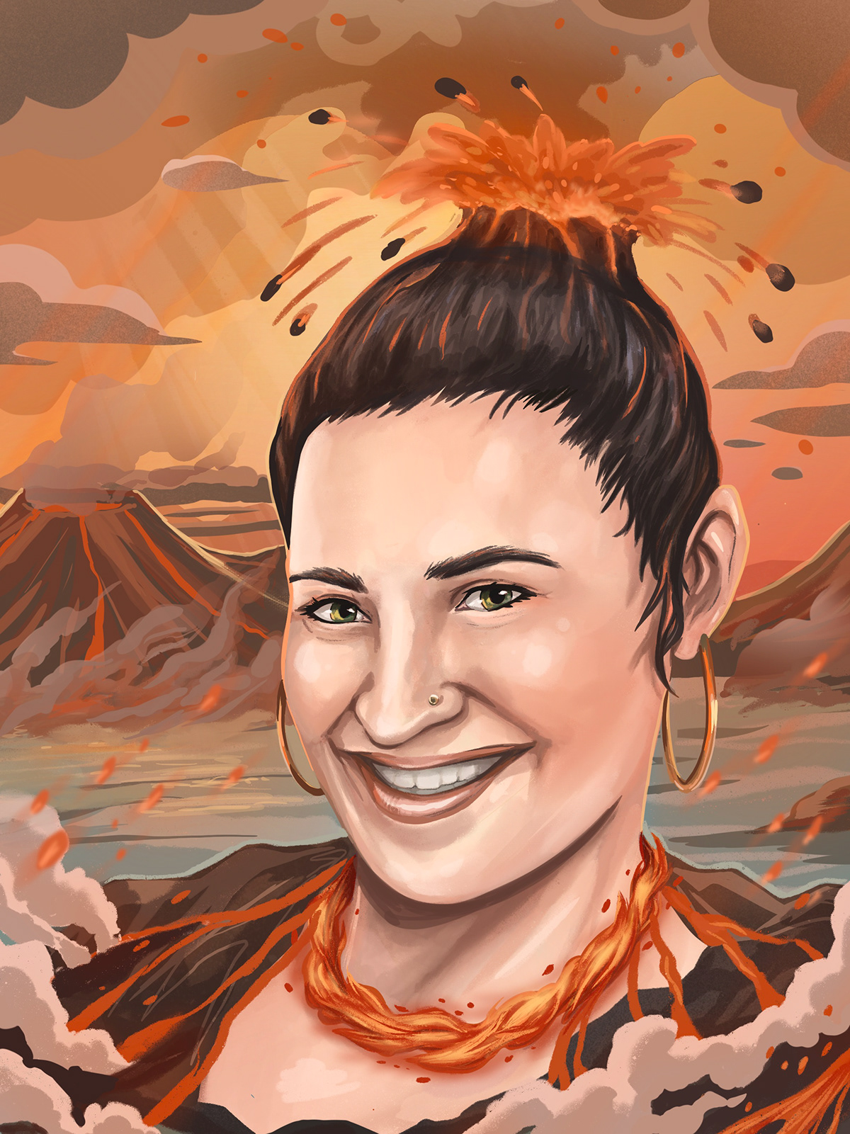 Kelly Stanford - Science Communicator and Artist - Scientist portraits