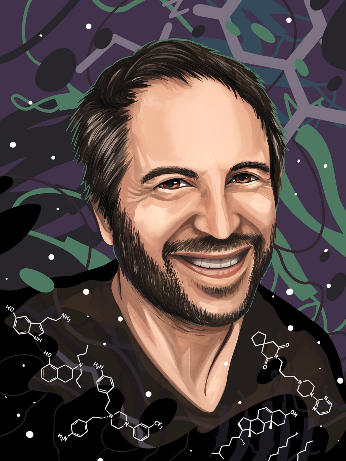 Kelly Stanford - Science Communicator and Artist - Scientist portraits