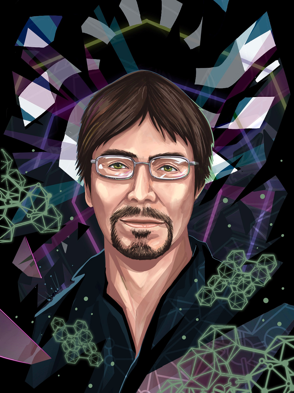 Kelly Stanford - Science Communicator and Artist - Scientist portraits