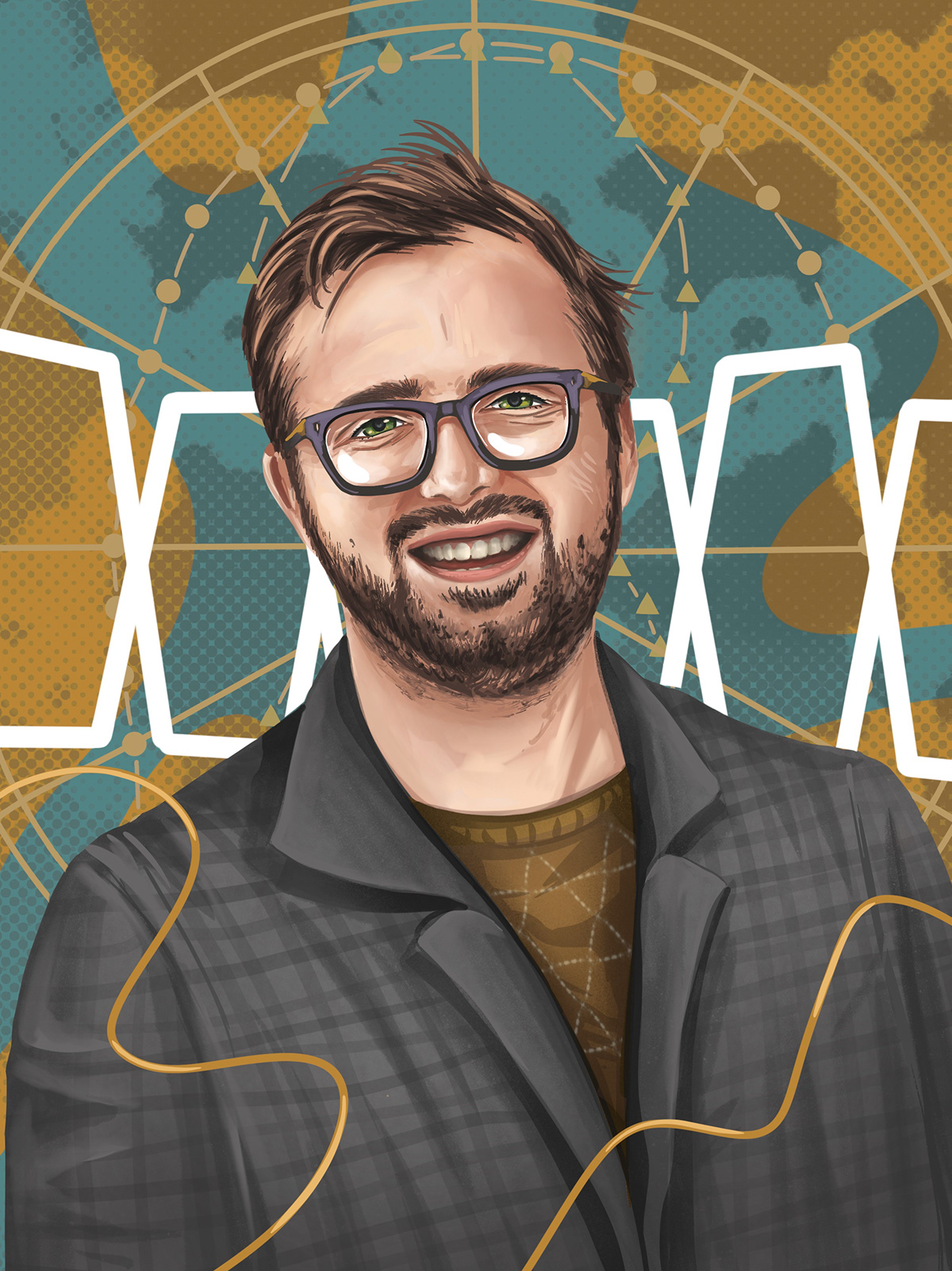 Kelly Stanford - Science Communicator and Artist - Scientist portraits