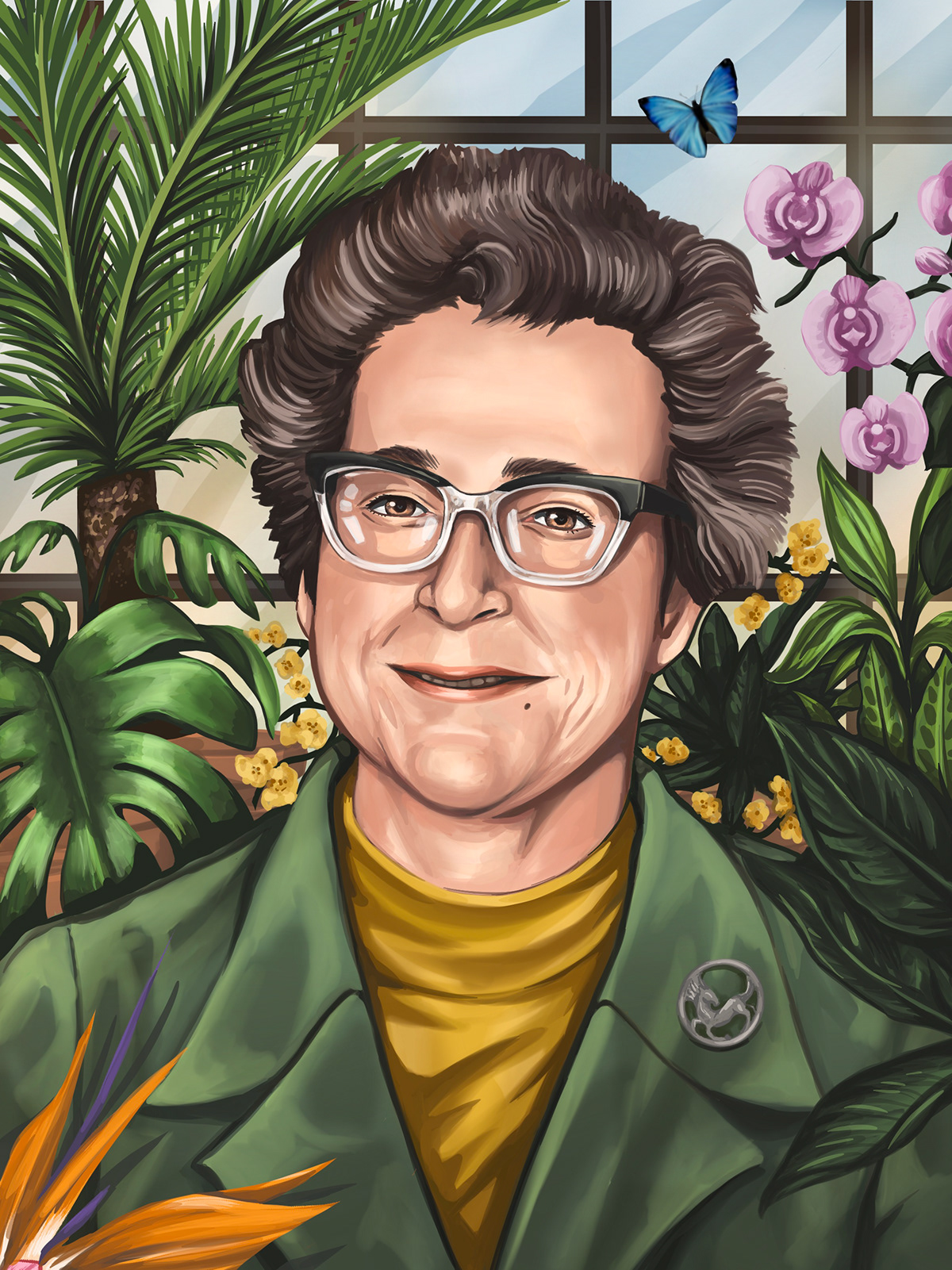 Kelly Stanford - Science Communicator and Artist - Scientist portraits
