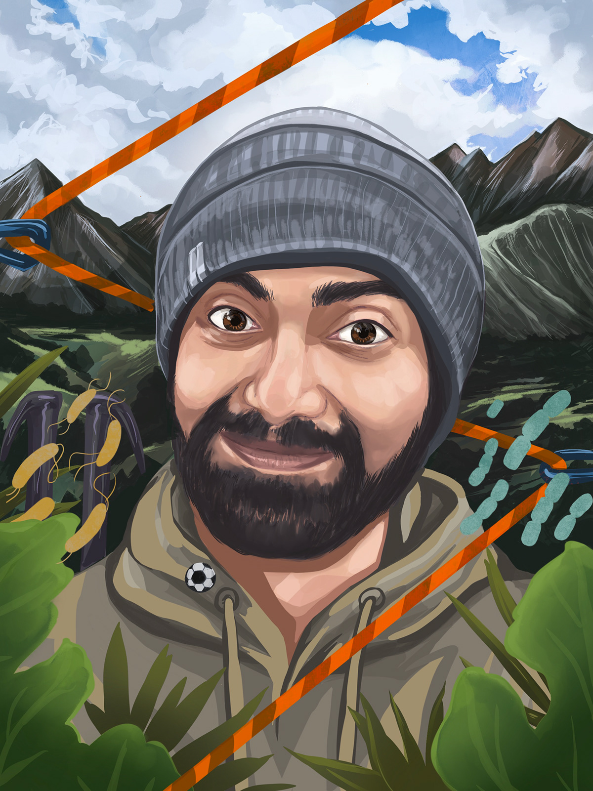 Kelly Stanford - Science Communicator and Artist - Scientist portraits