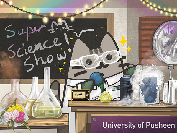 Kelly Stanford - Science Communicator and Artist - Science Pusheen
