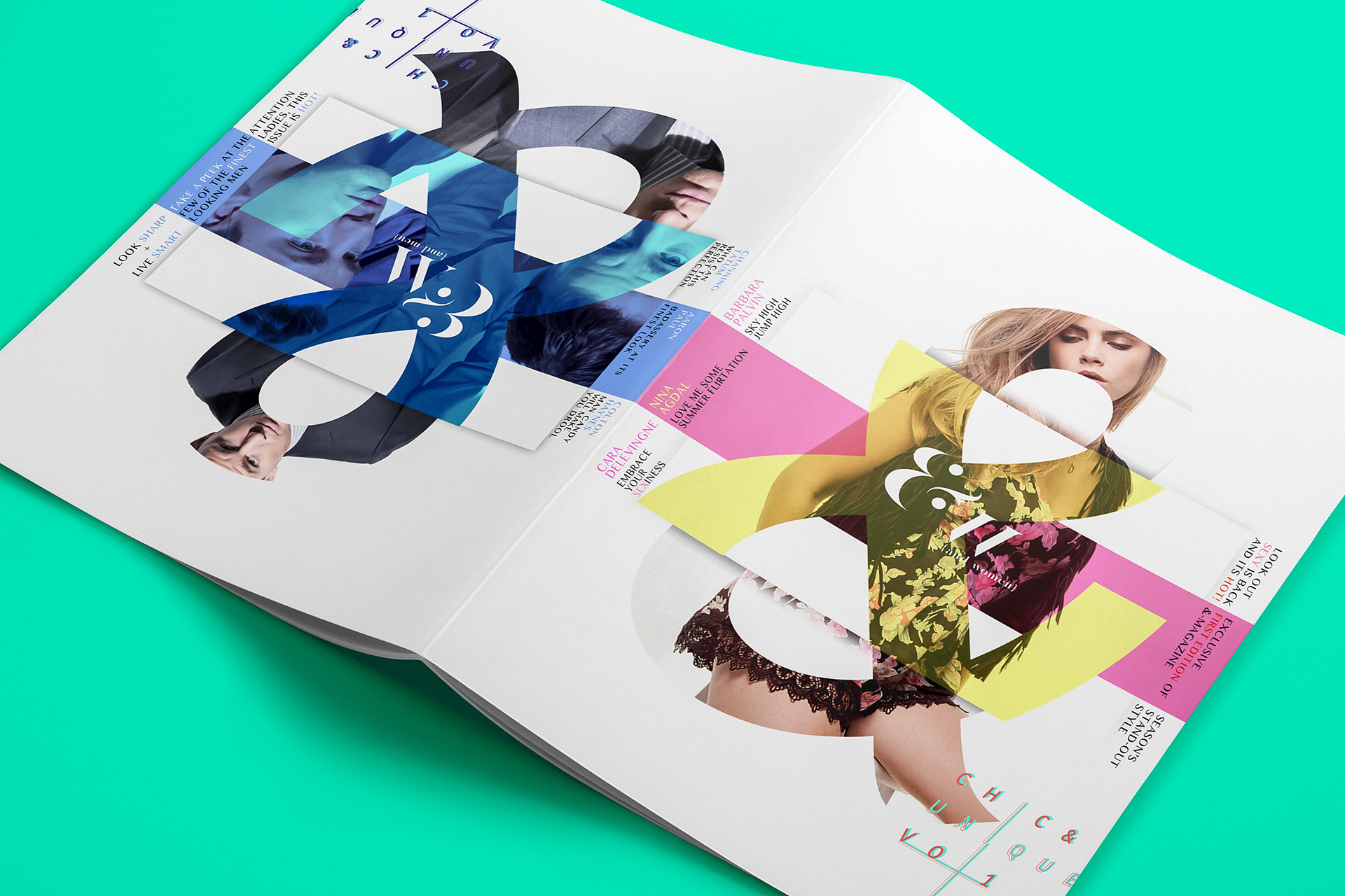 Brendon Park - "&" - Magazine (Self-Designed Editorial)