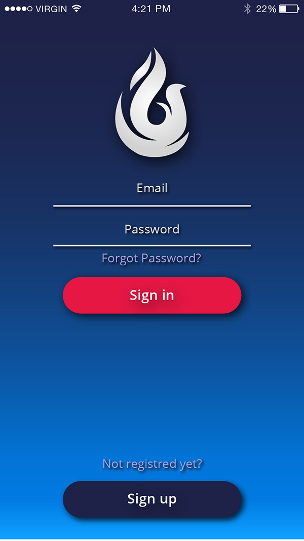 Julia Cassano - The Blu Market Dashboard Mobile