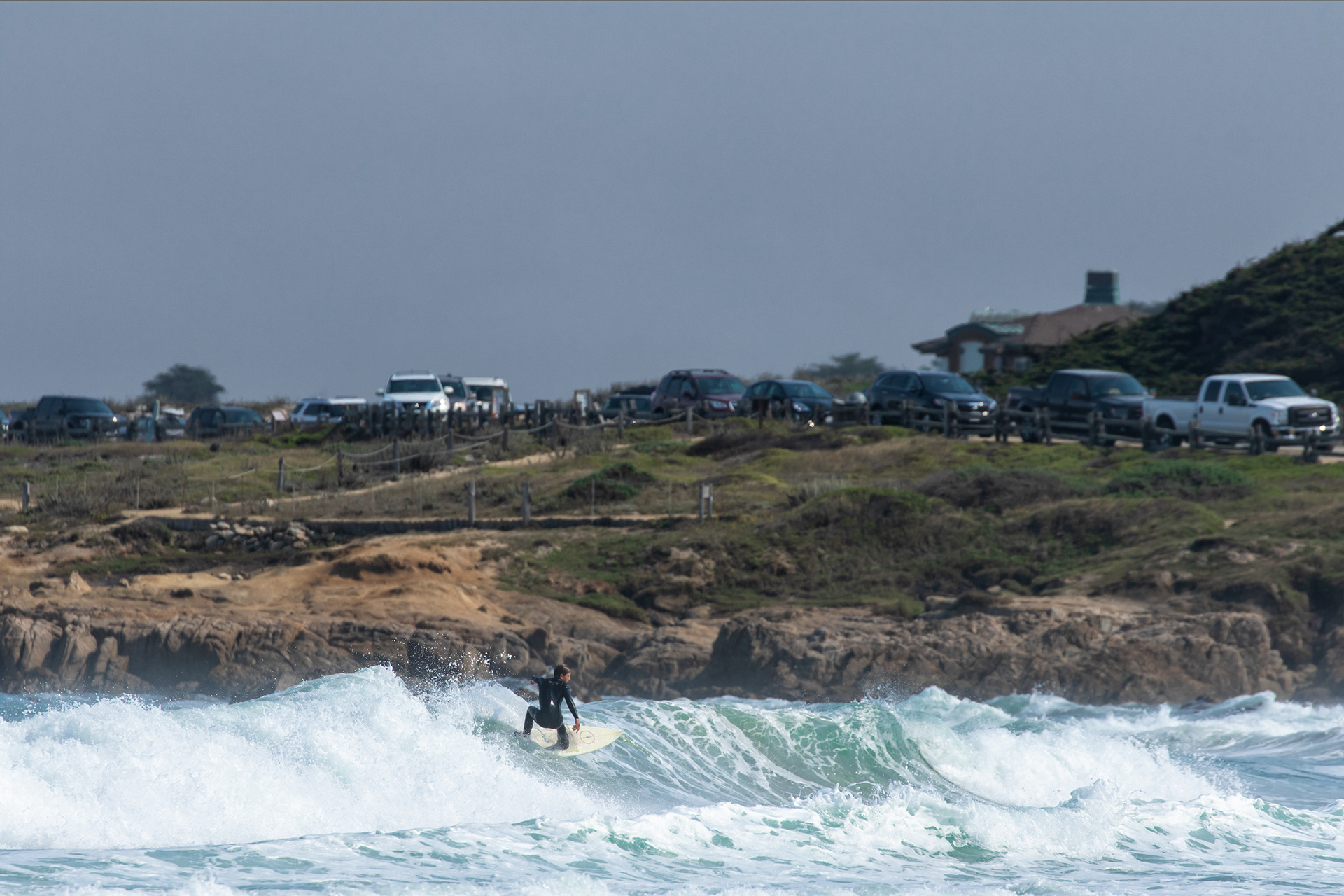 Joseph Kumzak - Surfing Asilomar
