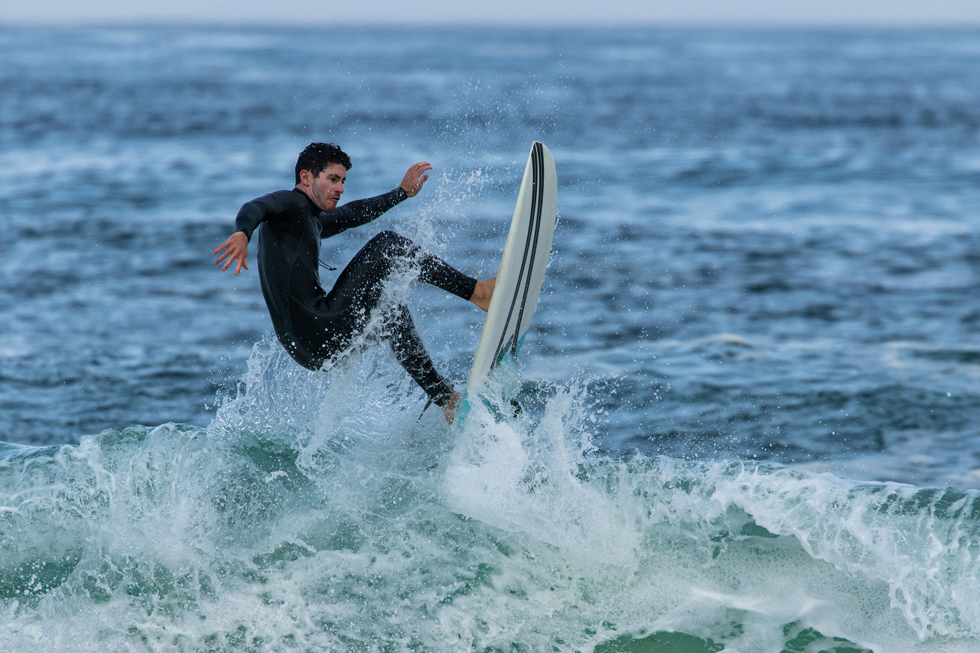 Joseph Kumzak - Surfing Asilomar