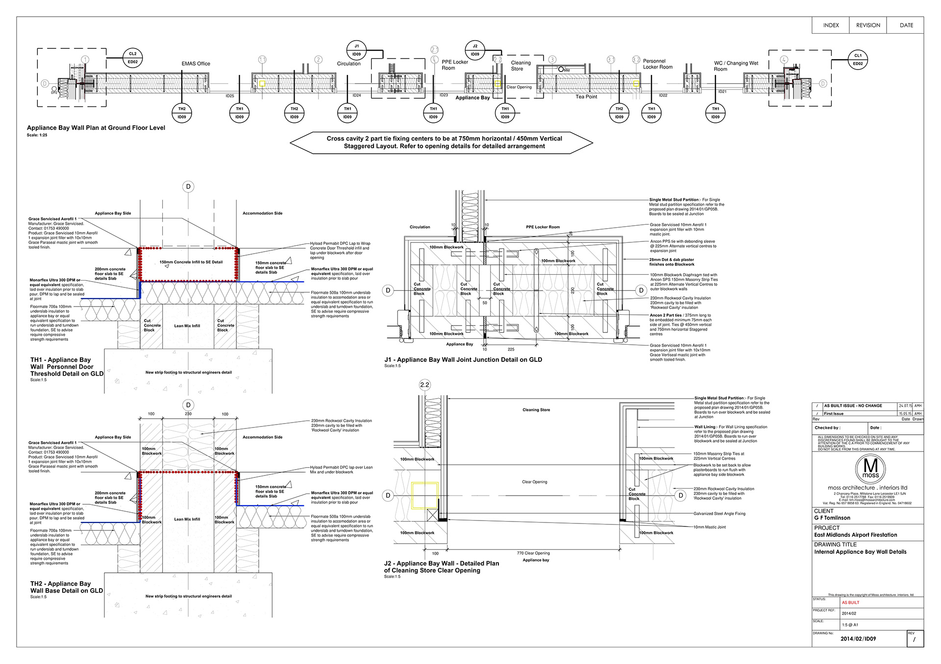 Moss Architecture . Interiors Ltd - Fire Station