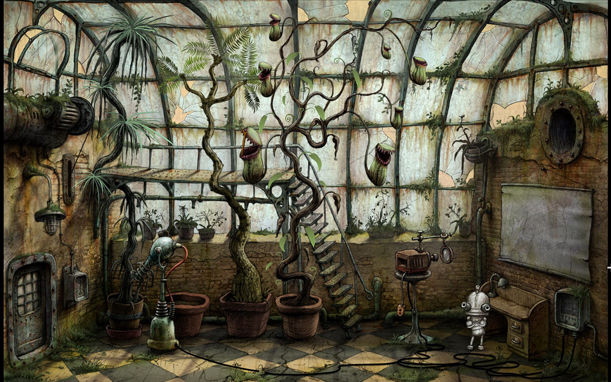 Adolf Lachman - Machinarium - skleník