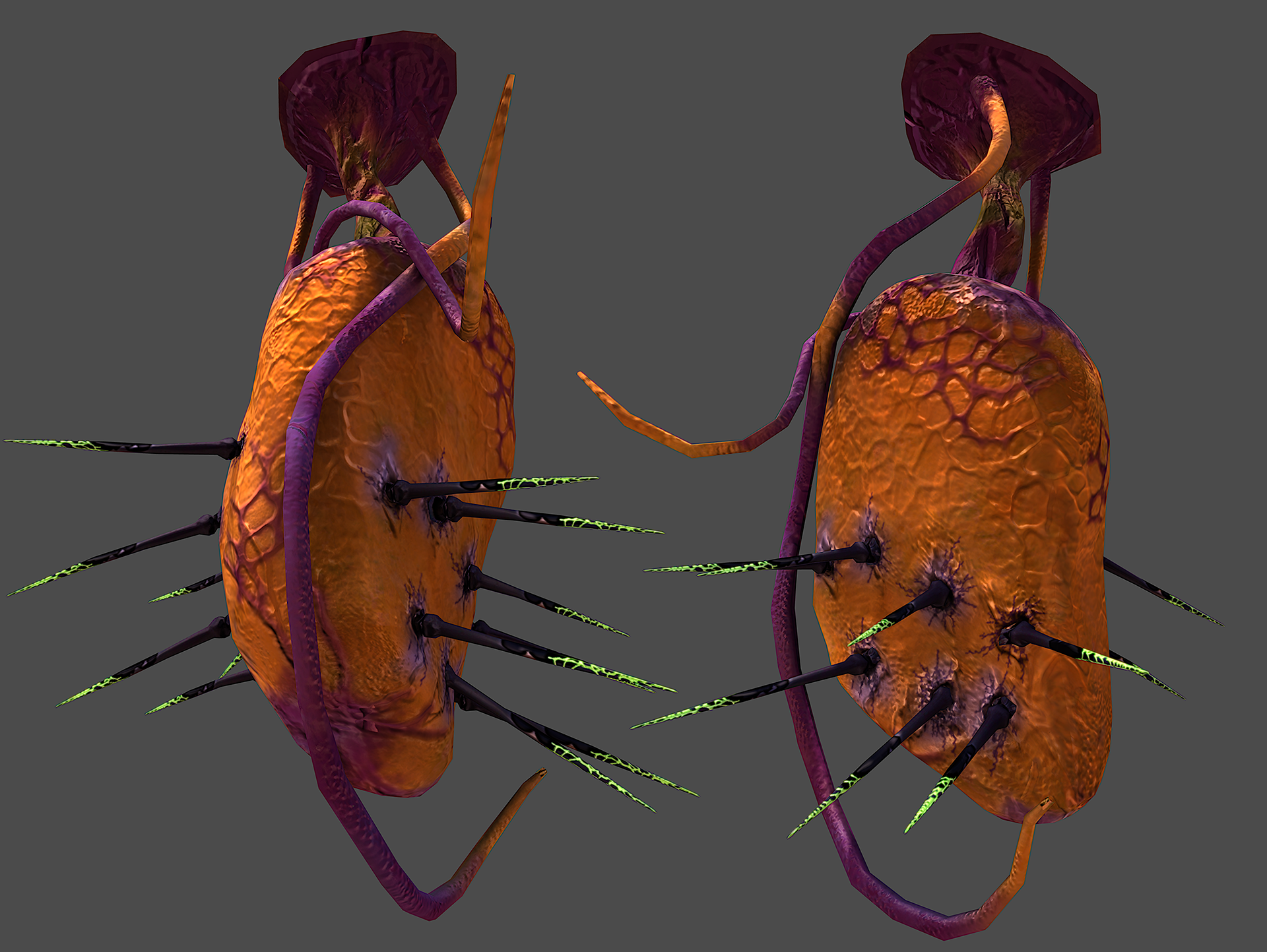 Sky West Environment Artist - Alien Seed Pods