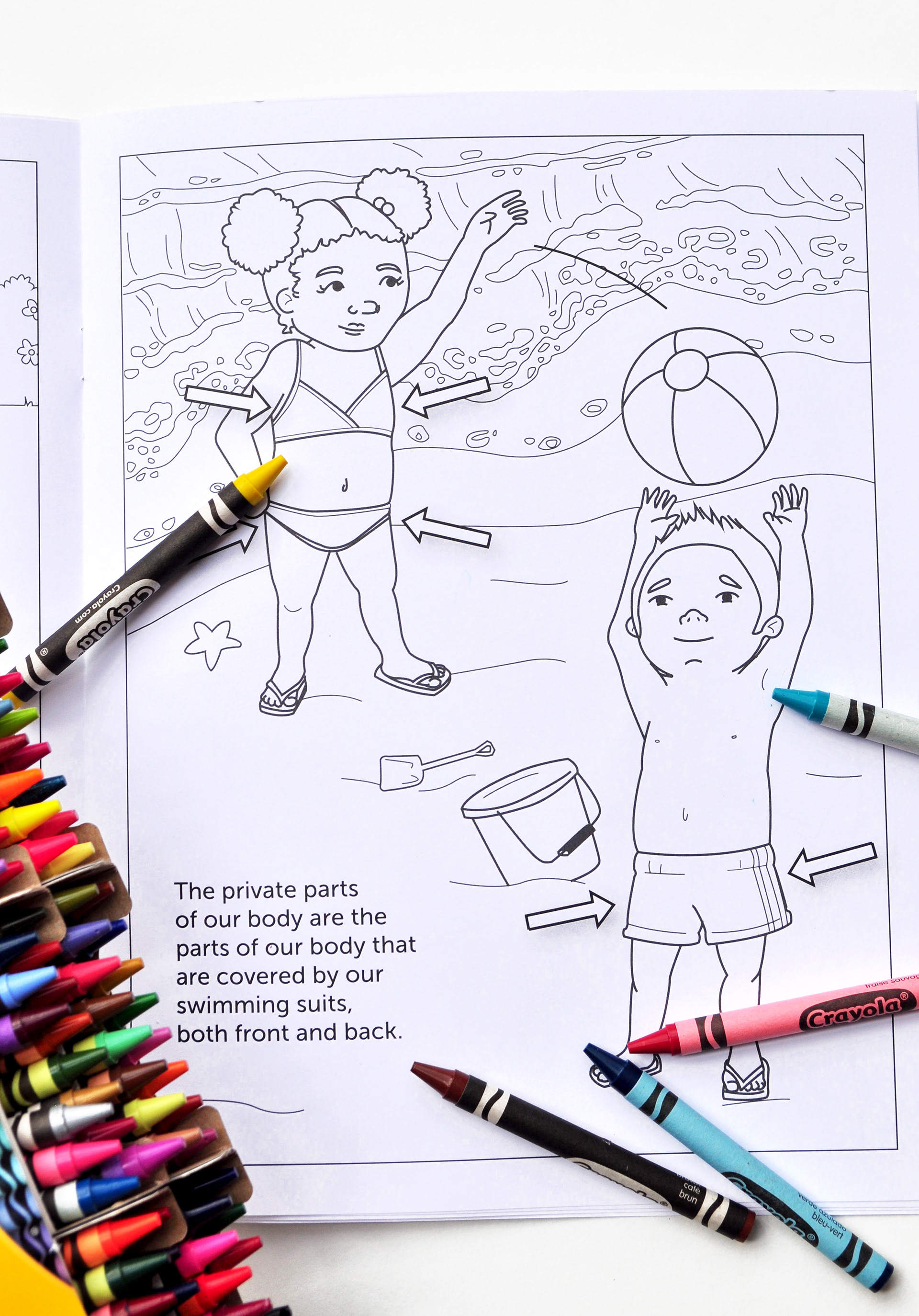 Morgan D H Strauss - Safe Touch Coloring Book