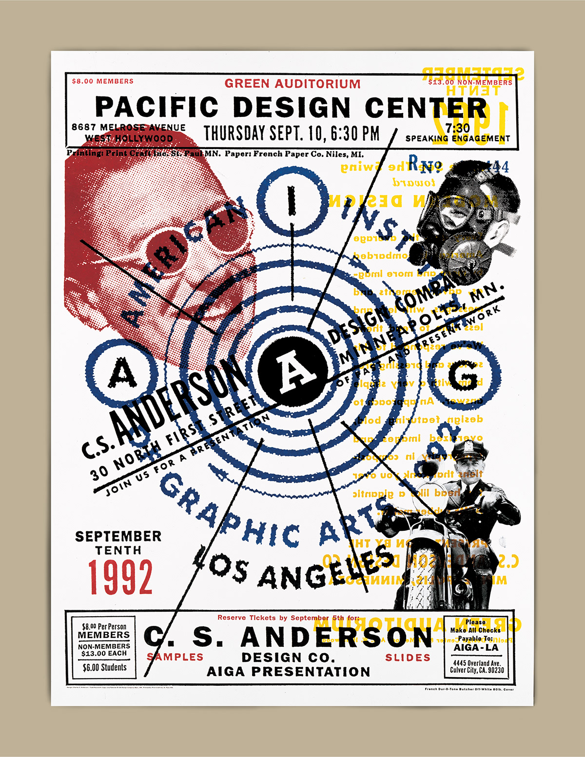 CSA Design - Pacific Design Center Poster