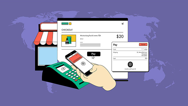 Maria Vecherya - Illustrations and animated GIFs for a fintech company