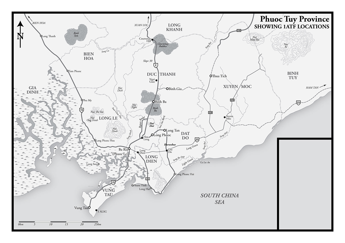 Eric Olason - Mapmaker - Cartographic Artist - BOOK - "Fire Support Bases Vietnam" (30 Maps)