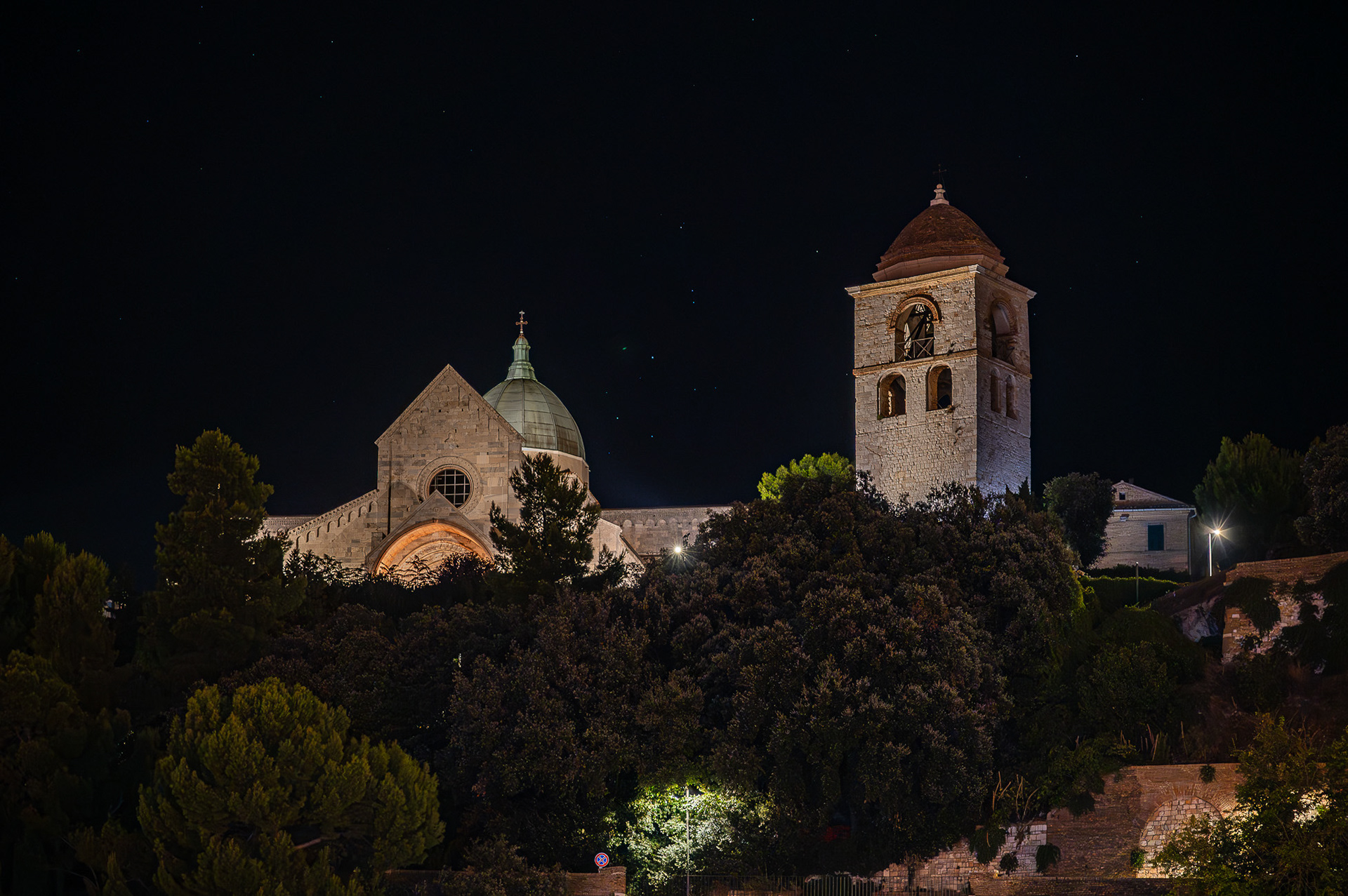 Sergio Feola Photographer - Ancona. Night view from the port