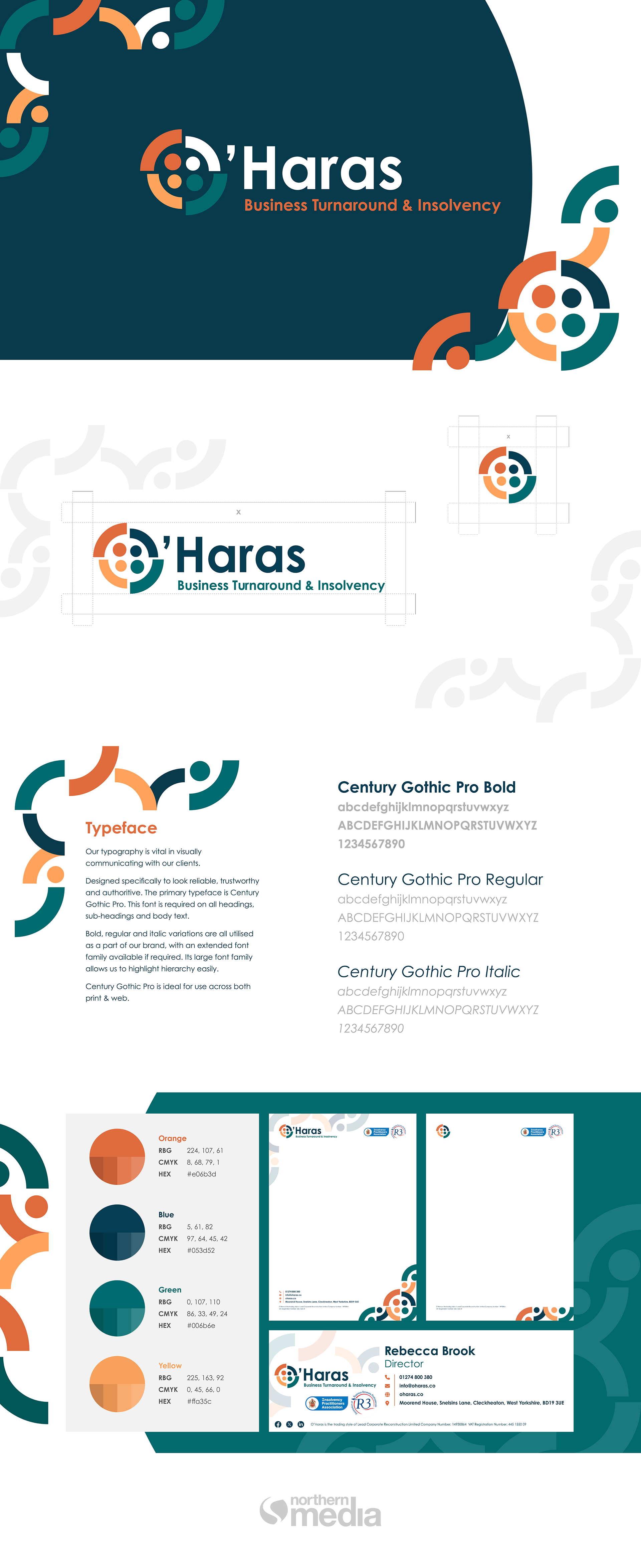 Northern Media Design Portfolio - O'Haras Logo Design