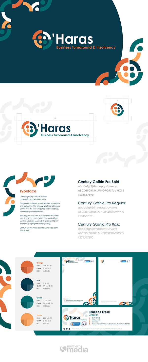 Northern Media Design Portfolio - O'Haras Logo Design