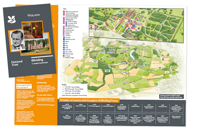 Fiona Gowen - Blickling Hall National Trust Map