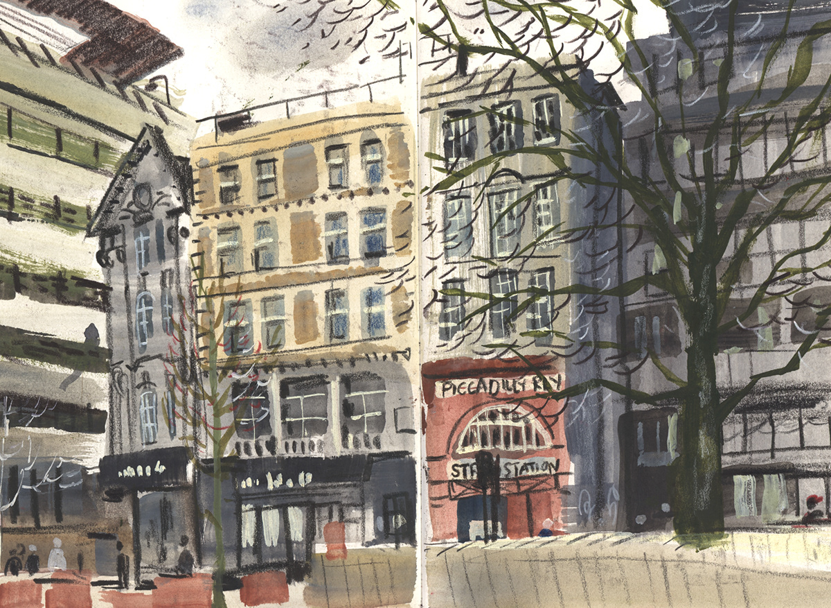 Justin Worsley - Observational drawing-painting