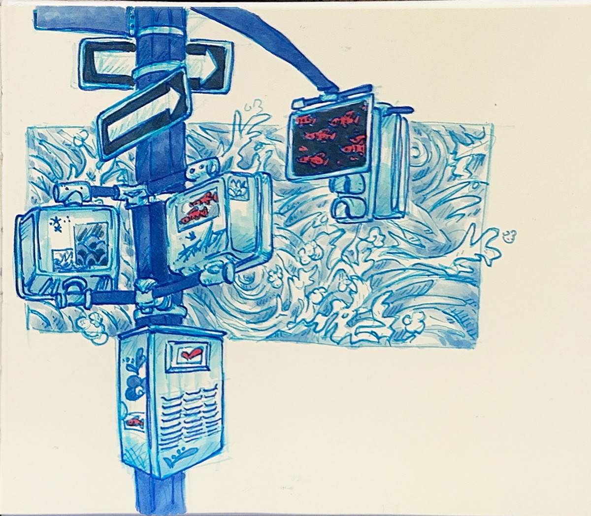 Diana Thomson - Sketchbook Drawings 5