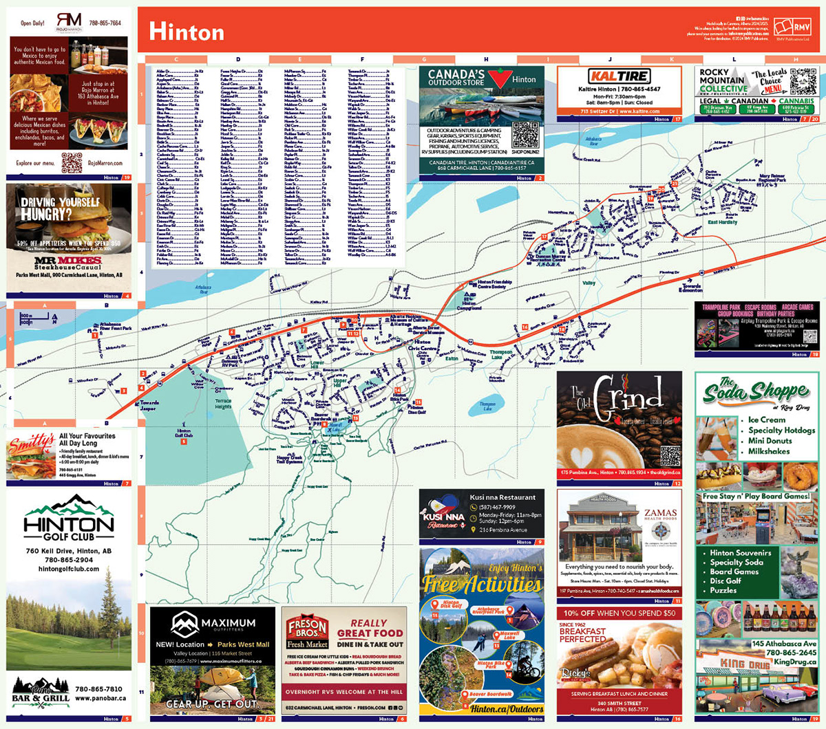 RMV Publications Ltd. - Visitor Maps