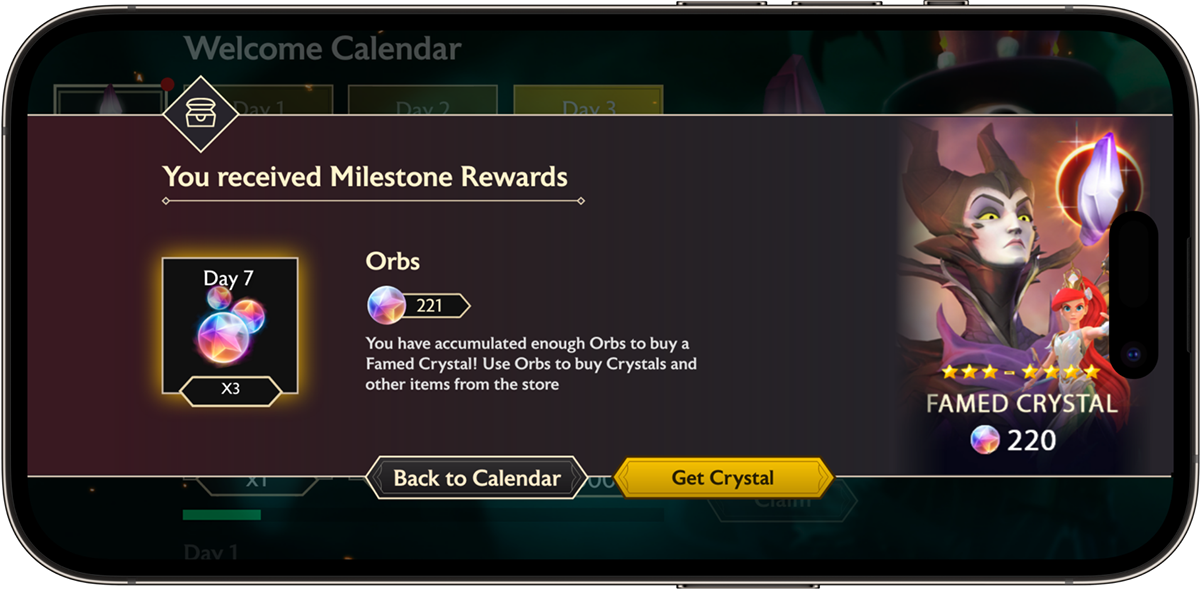 Felix Lai - Lead UX Designer - Disney Mirrorverse Login Calender Redesign