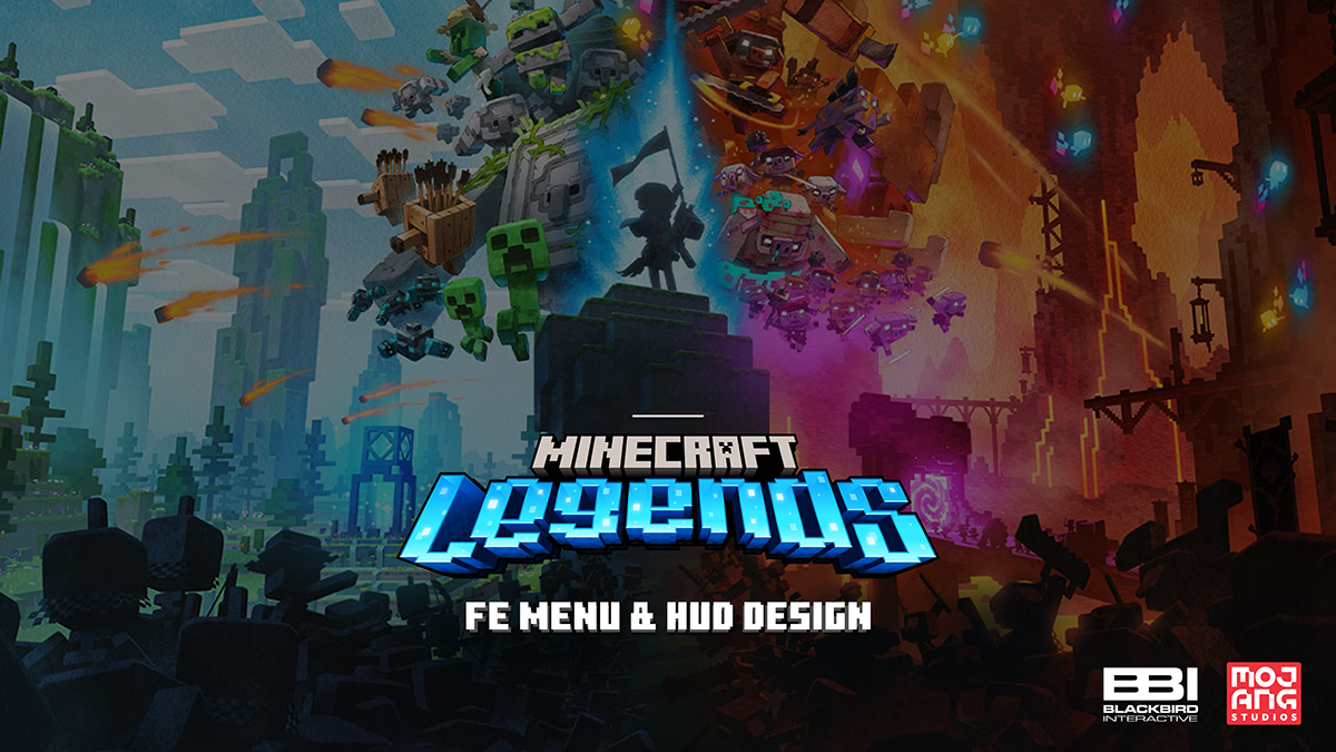 Felix Lai - Lead UX Designer - Minecraft Legends FE Menu & HUD Design