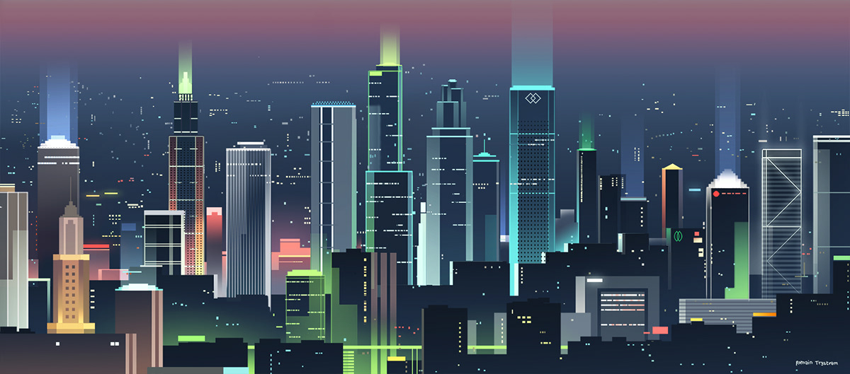 Romain Trystram - Various illustrations